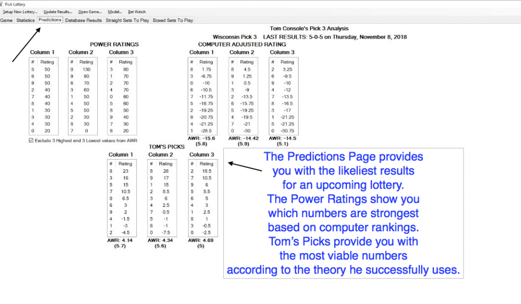 Tom Console’s Pick 3 LOTTO Software! Making ‘Cents’ (&Dollars!) of ...