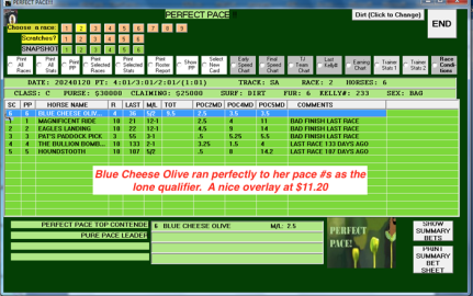 New!! Perfect Pace! Combining Dynamic Pace w/Passive Pace + Sartin ...