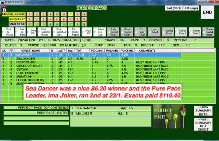New!! Perfect Pace! Combining Dynamic Pace w/Passive Pace + Sartin ...