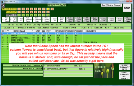 New!! Perfect Pace! Combining Dynamic Pace w/Passive Pace + Sartin ...
